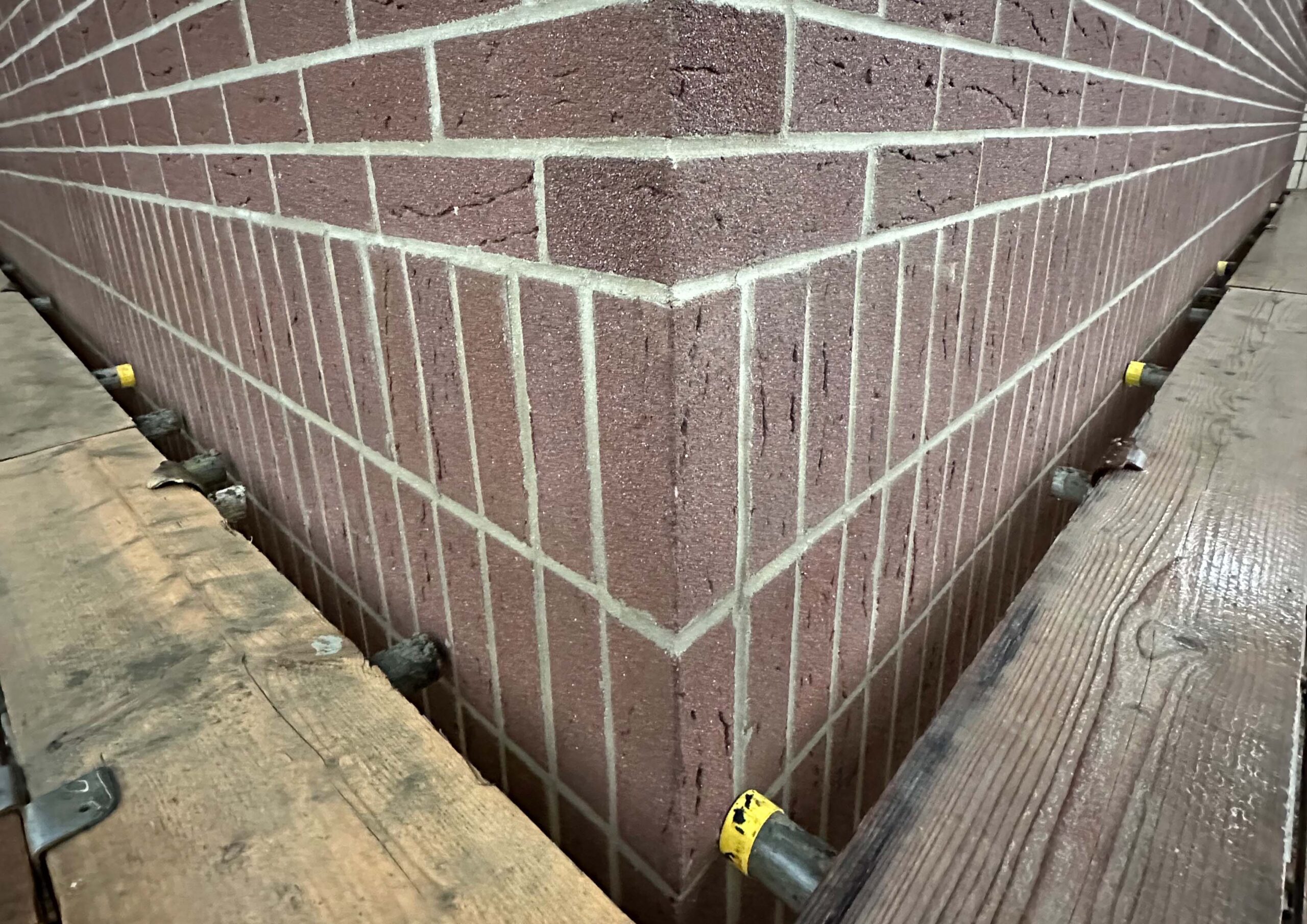 Intricate brick detailing at Chelmsford - Harris Irwin Associates